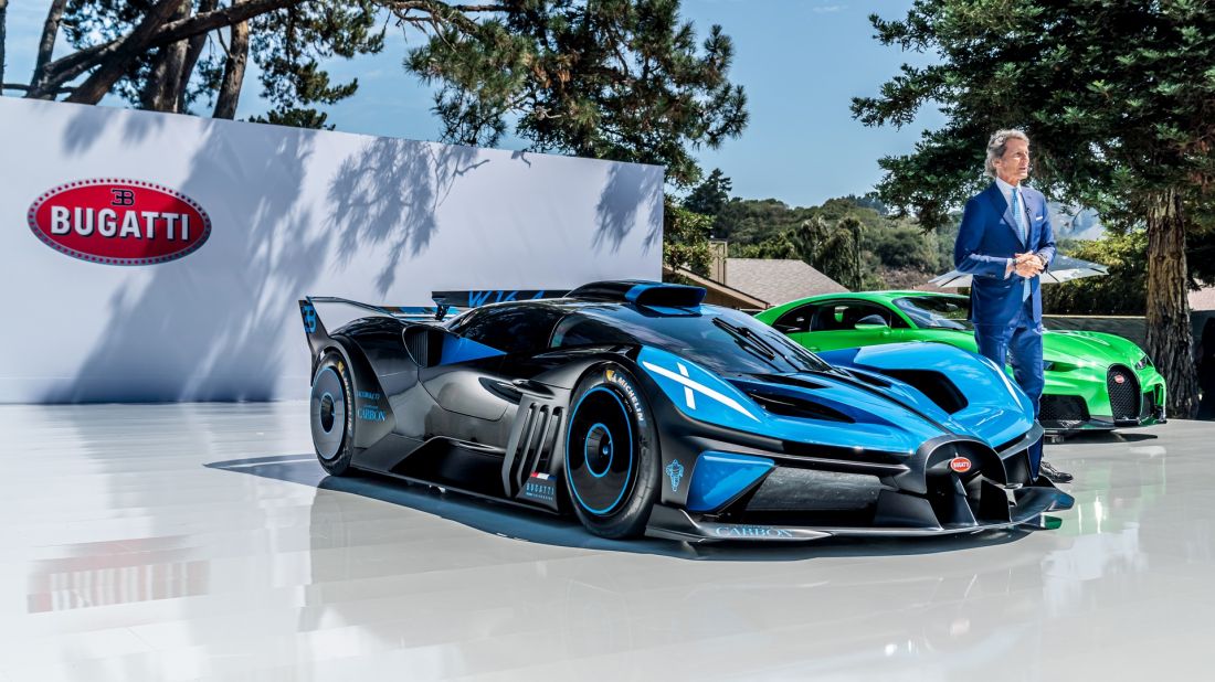 Bugatti Bolide giật giải hypercar đẹp nhất thế giới năm 2021