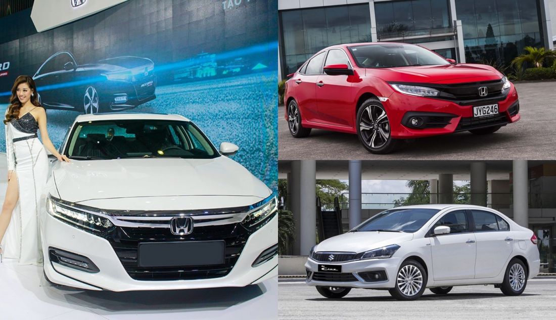 Xe Sedan bán chậm nhất Việt Nam thời gian qua: toàn là xe Nhật