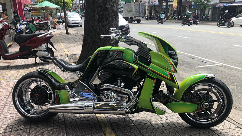 'Bạo chúa' Harley-Davidson V-Rex Travertson ngoại hình cực độc vừa cập ...