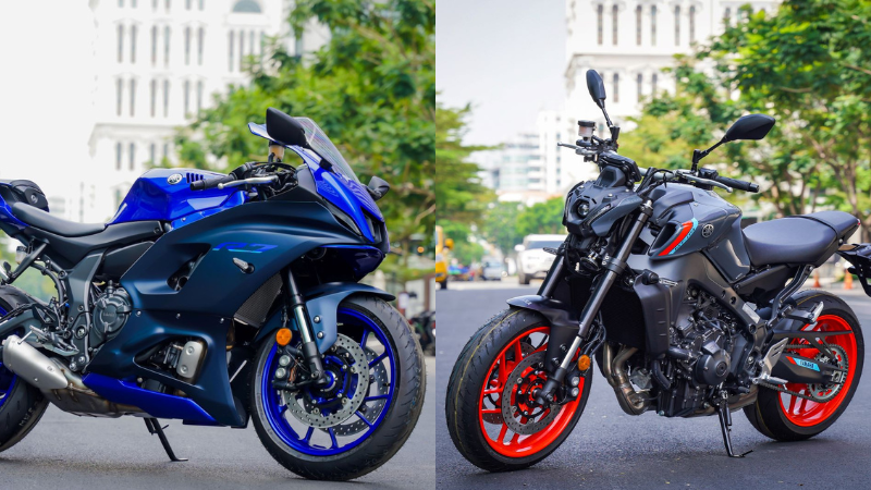 Yamaha YZF-R7 và MT-09 là hai mẫu xe mô tô đẹp và chất nhất trong năm 2022
