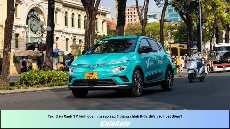 Taxi điện Xanh SM kinh doanh ra sao sau 5 tháng chính thức đưa vào hoạt ...