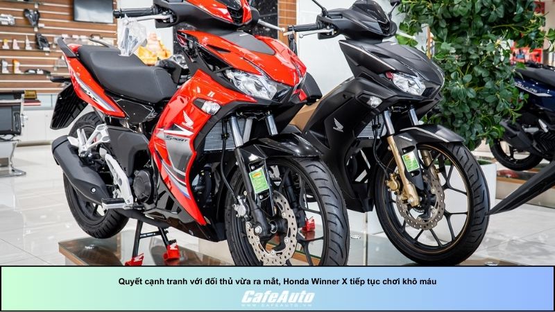 Quyết cạnh tranh với đối thủ vừa ra mắt, Honda Winner X tiếp tục chơi ...