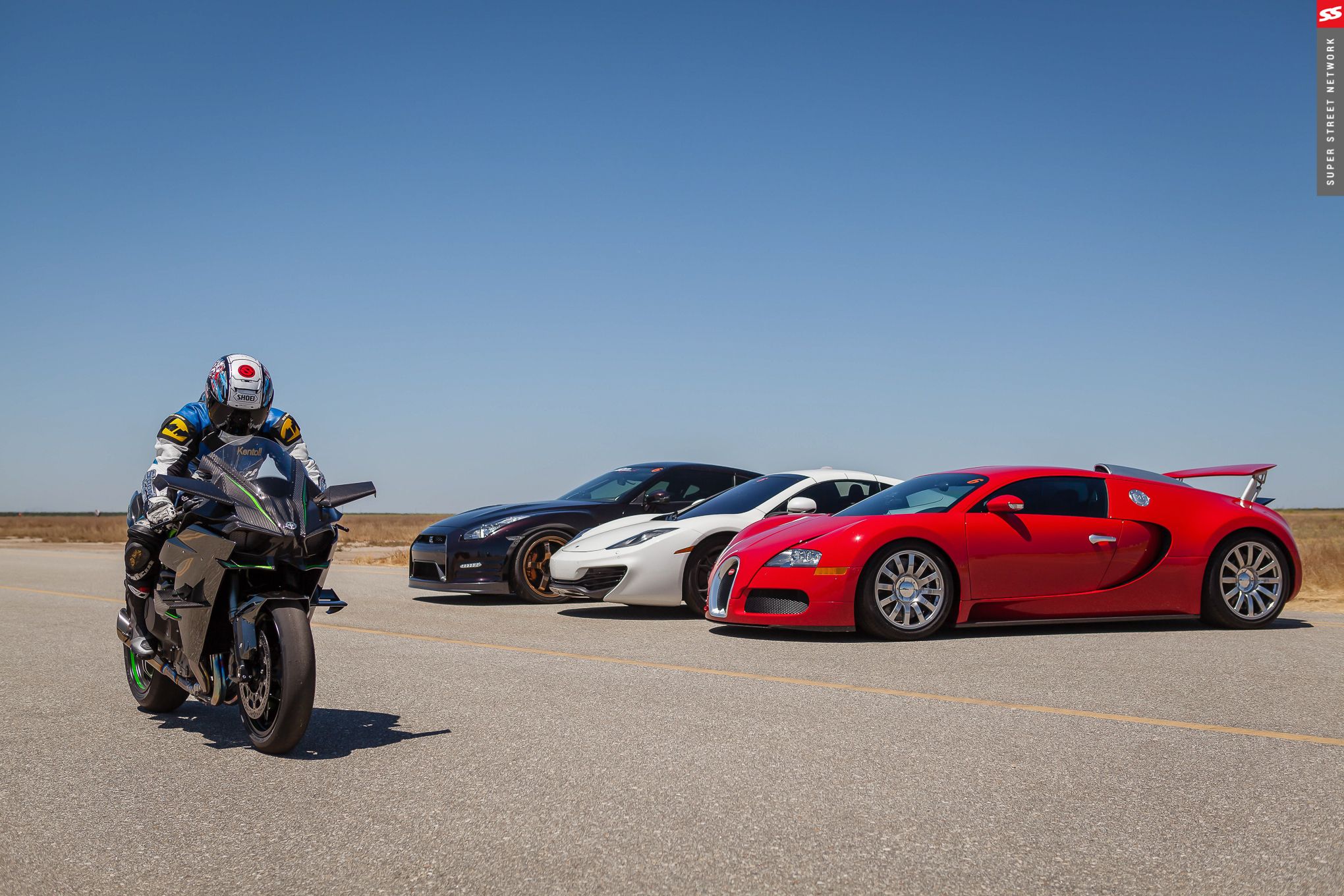 Kawasaki Ninja H2R, bá chủ đường đua dragrace