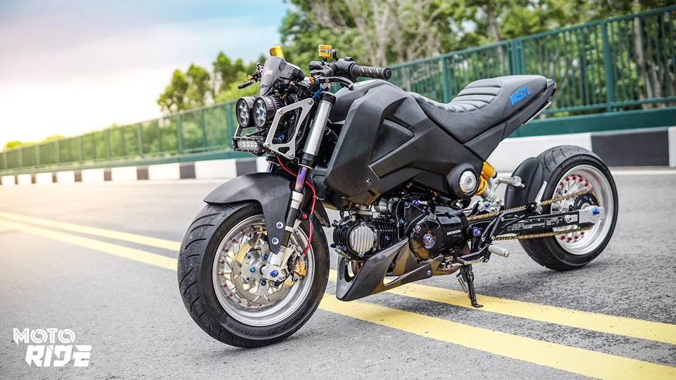 Chi tiết Honda MSX 125 độ hơn trăm triệu đồng tại Sài Gòn