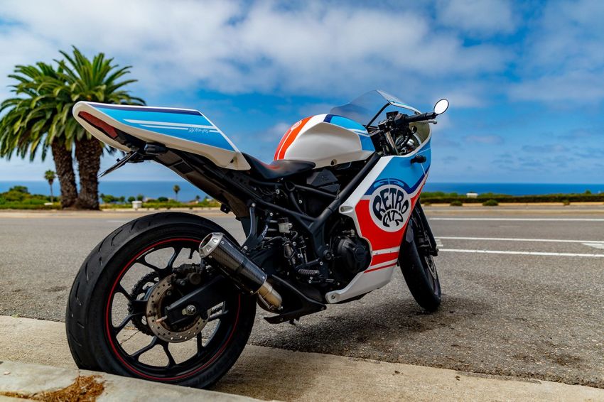 Ngắm Yamaha R25 đầy cá tính với vỏ độ mới
