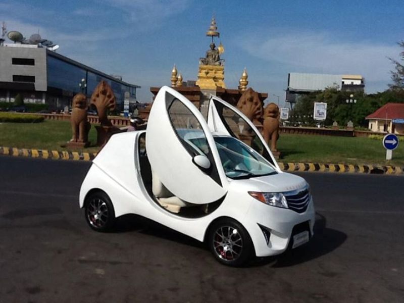 Xe điện Angkor EV – niềm tự hào của Campuchia