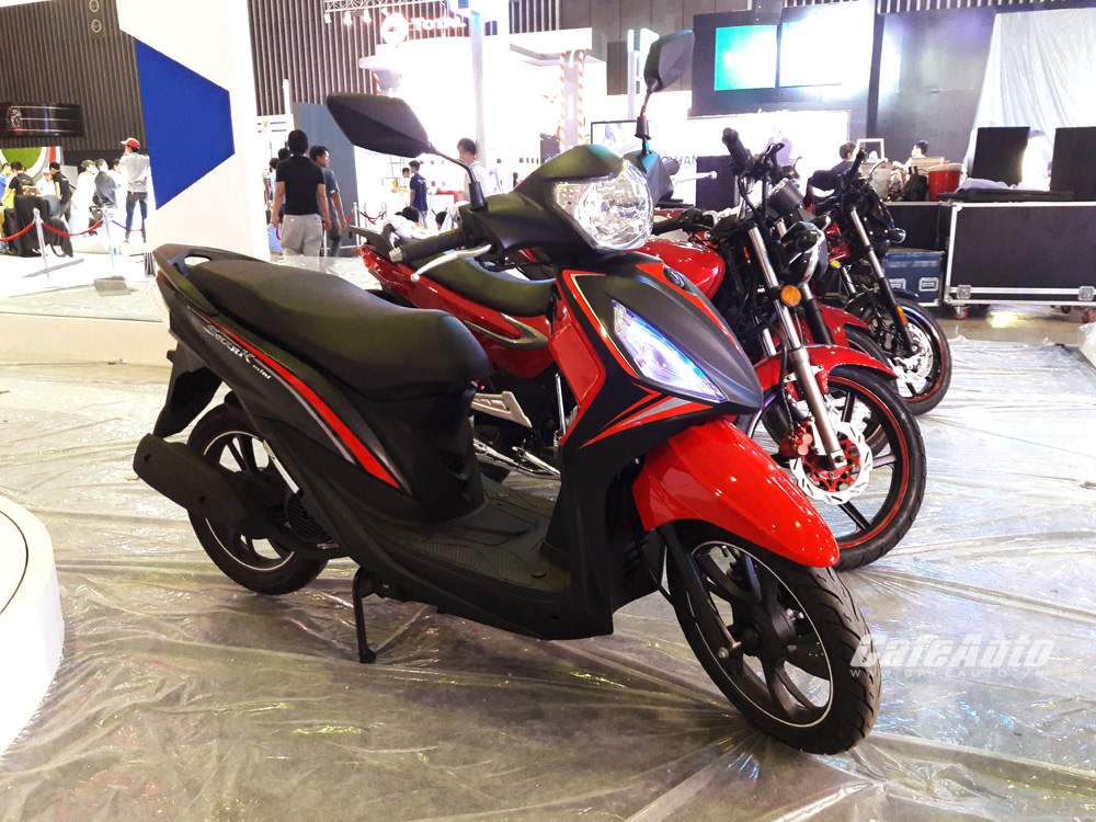 Cận cảnh SYM Shark Mini 125 mới ra mắt