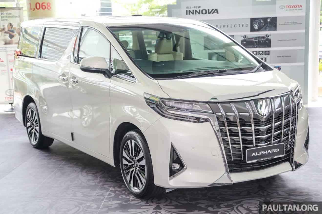 Toyota Minivan Alphard 2018 chính thức ra mắt Việt Nam, giá bán từ ...