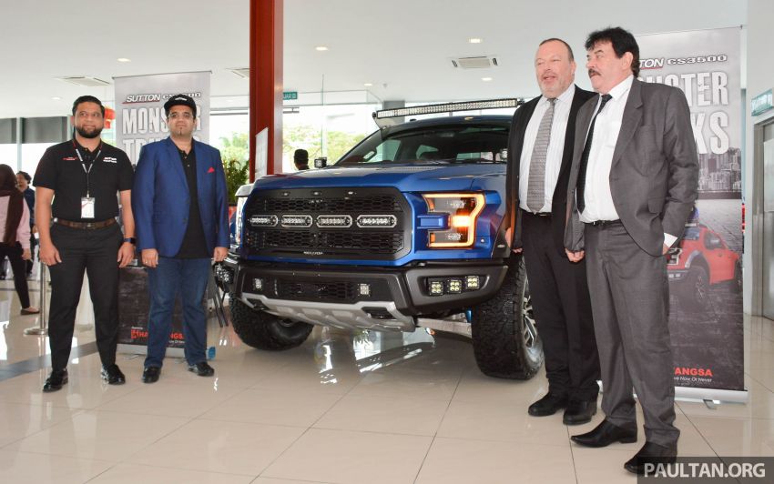 Ra mắt Ford F-150 Raptor với tên gọi Sutton CS 3500, giá bán từ 4,4 tỷ đồng