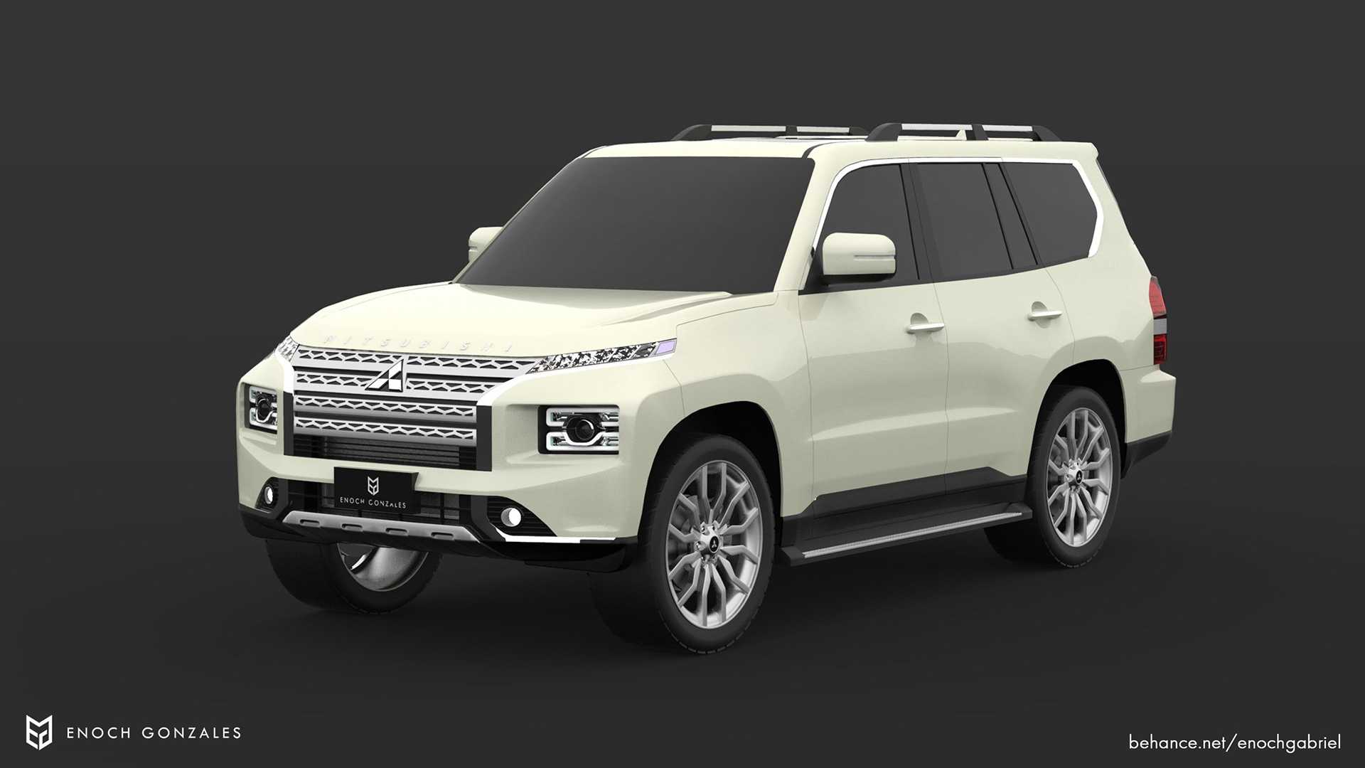 Mitsubishi Pajero phiên bản 2021 dưới thiết kế của Motor1
