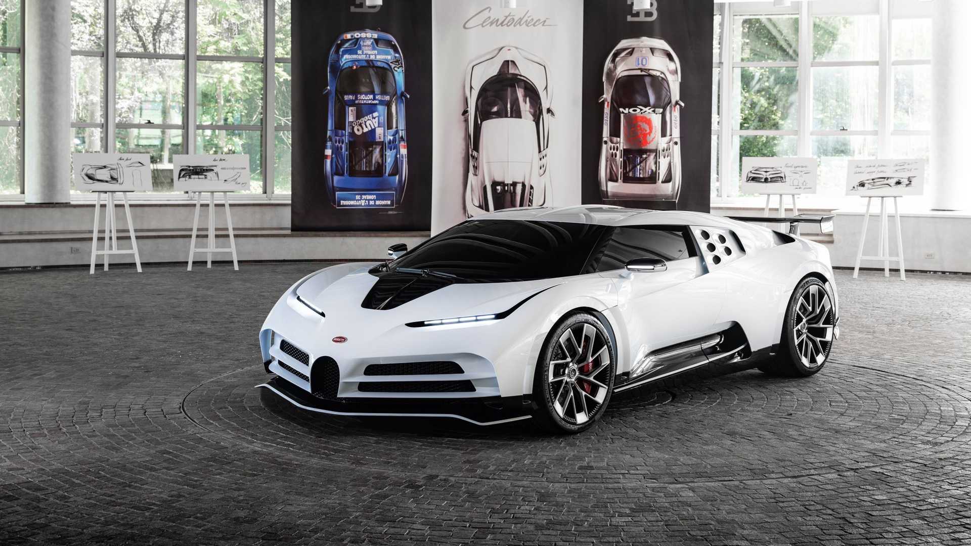 Bugatti Centodieci - Mới ở xác thịt, cũ trong linh hồn