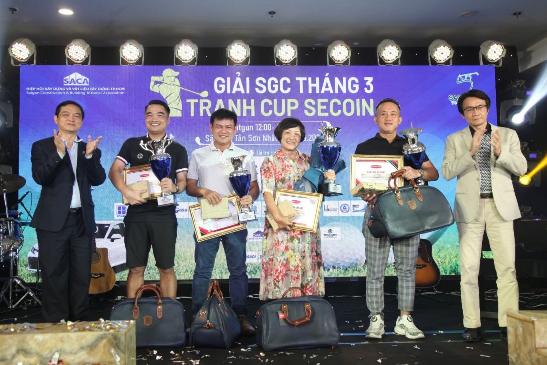 Kết quả giải golf SGC tháng 3 - Tranh cúp Secoin - CafeLand.Vn