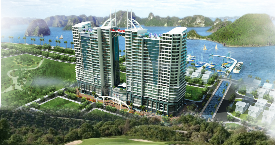 Hình ảnh: phối cảnh dự án DMC Plaza Hạ Long - CafeLand.Vn