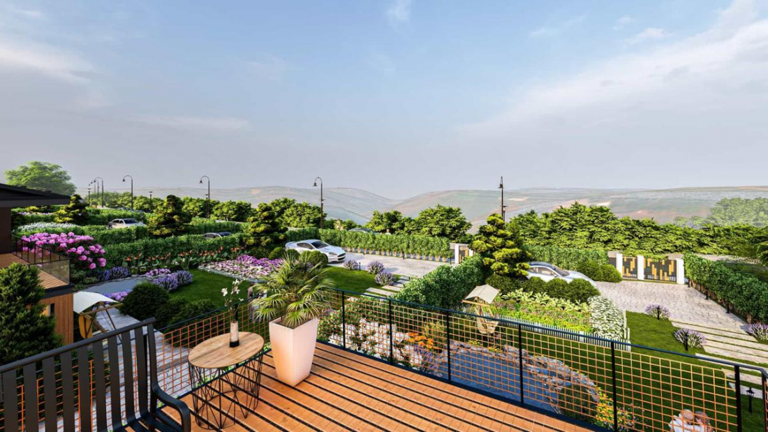 Hình ảnh: phối cảnh dự án Đồi Mơ Sky View Lâm Đồng - CafeLand.Vn