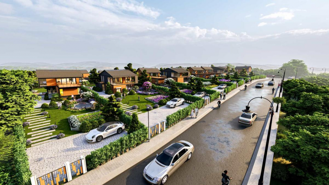 Hình ảnh: phối cảnh dự án Đồi Mơ Sky View Lâm Đồng - CafeLand.Vn