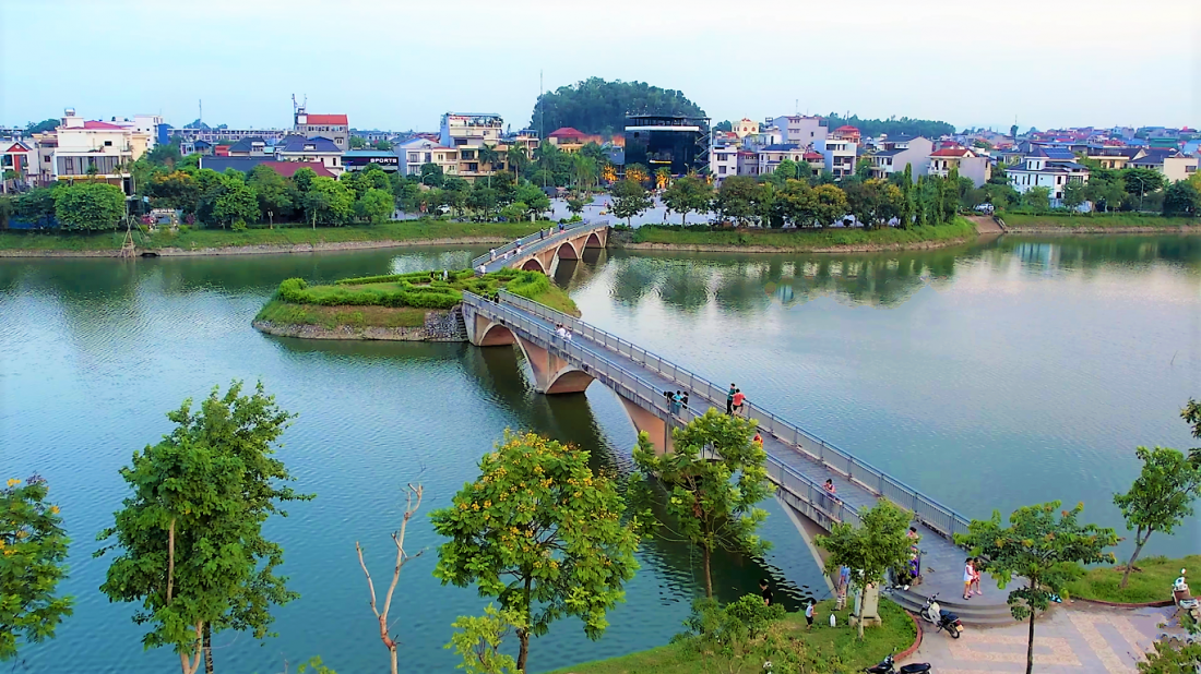 Hình ảnh: thực tế dự án Khu đô thị Hồ điều hòa Xương Rồng Thái Nguyên 5 ...