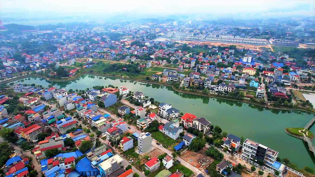 Hình ảnh: thực tế dự án Khu đô thị Hồ điều hòa Xương Rồng Thái Nguyên 5 ...