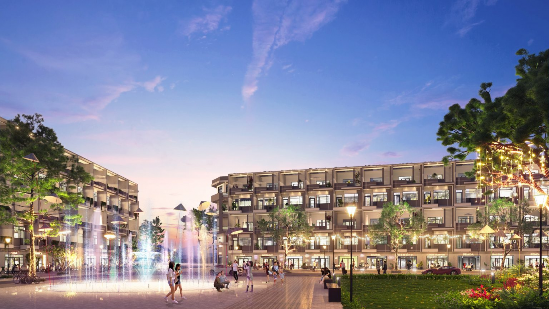 Hình ảnh: phối cảnh dự án Khu dân cư SH Green Center - CafeLand.Vn