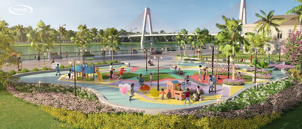 Hình ảnh: Phối cảnh dự án Bến Tre Riverside - CafeLand.Vn