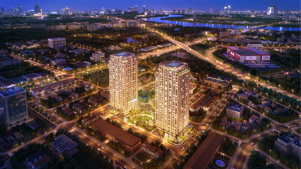 Hình ảnh: Phối cảnh dự án Cara River Park Cần Thơ - CafeLand.Vn