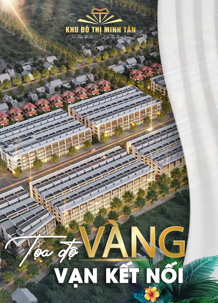 Hình ảnh: Phối cảnh dự án Khu đô thị Minh Tân Thanh Hóa - CafeLand.Vn