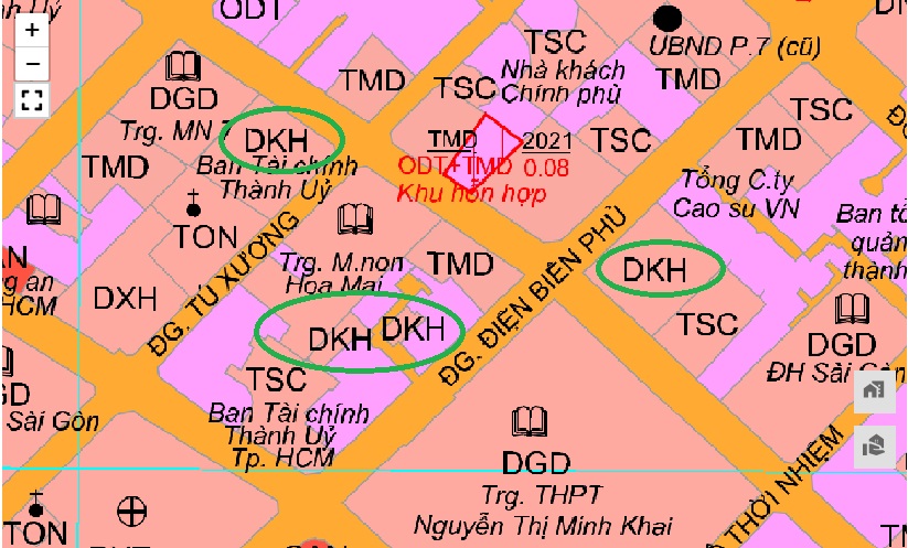 Đất DKH và quy định sử dụng đất DKH